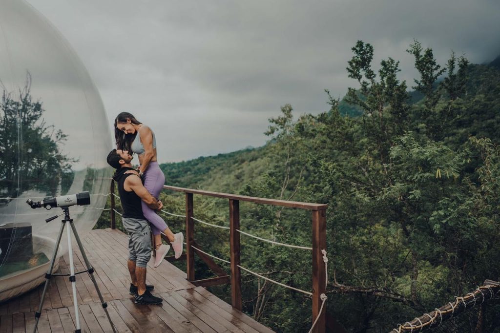 HideOut Monterrey – Bubble Glamping