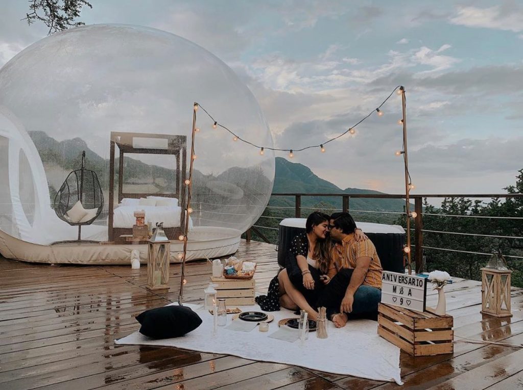 HideOut Monterrey – Bubble Glamping
