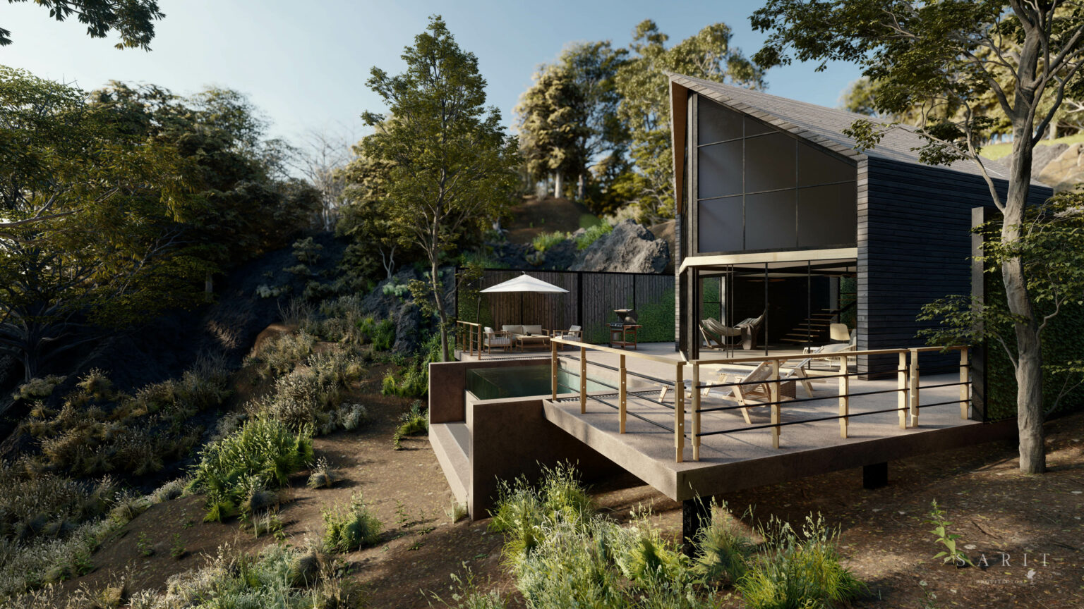 Chalet Nomadas Pool Glamping – HideOut Monterrey