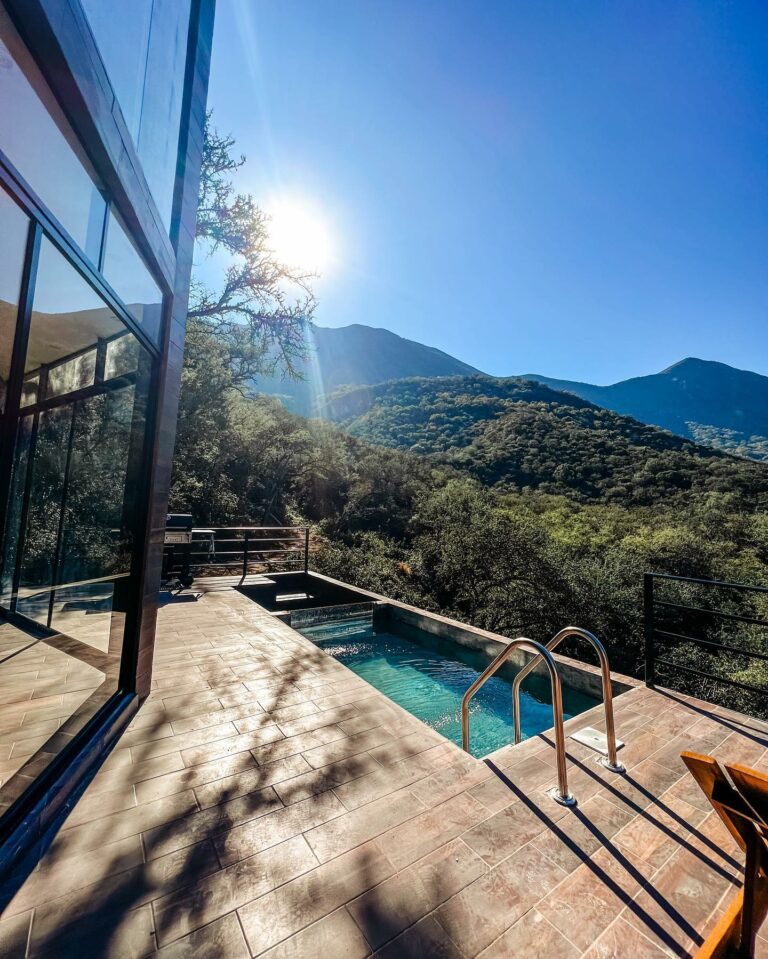 10 - Chalet Nomadas Pool Glamping - HideOut Monterrey