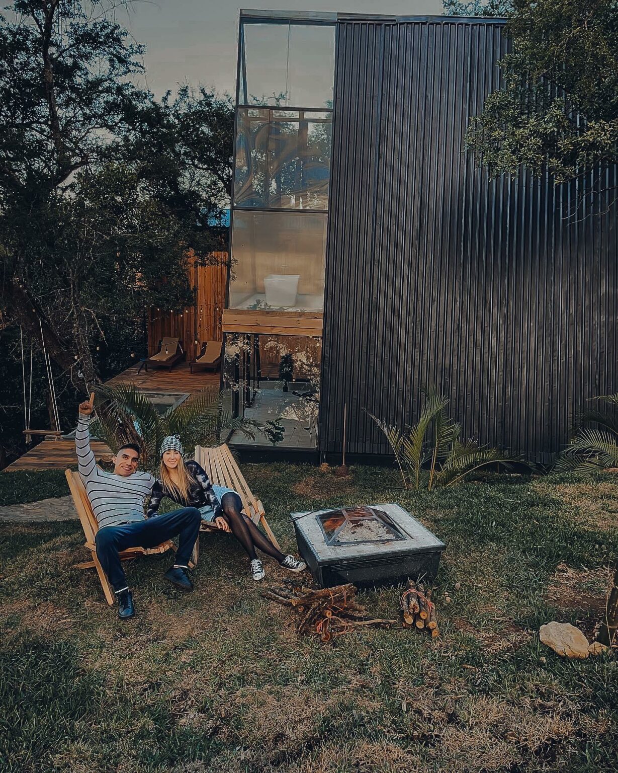 8 - Chalet Panorama Pool Glamping - HideOut Monterrey